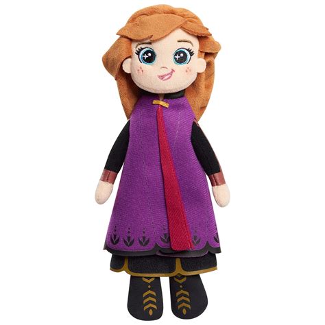 Disney Frozen Talking 95 Inch Small Plush Anna Officially Licensed