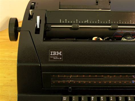 IBM Selectric Typewriters Raven Black IBM Selectric III SOLD