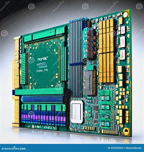 Default Memory Systemintegrate A Scalable Memory Systemeg Ddr Stock Illustration Illustration