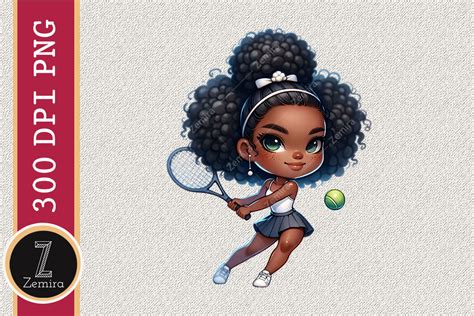 Sporty Black Girl 9 Graphic By Zemira · Creative Fabrica