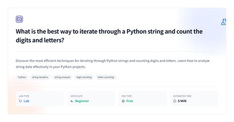What Is The Best Way To Iterate Through A Python String And Count The