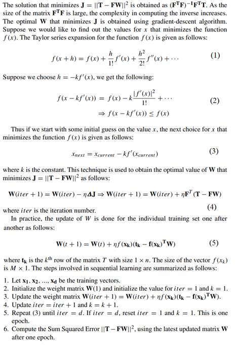 matlab code for linear regression using iterative method
