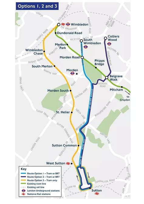 Latest Plans To Extend The Croydon Tram Network To Sutton Revealed Croydon Advertiser