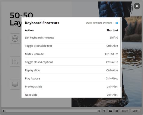 Storyline 3 Accessible Player Controls Articulate Support