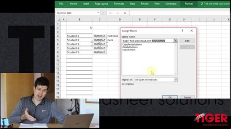 Excel Vba For Beginners Create Buttons For Super Fast Data Input 58 Youtube
