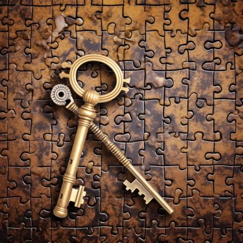 Premium Ai Image Puzzle Background