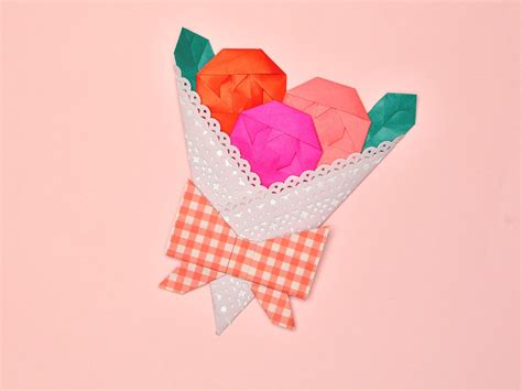 折り紙「花束・ブーケ」の折り方まとめ4選 Page 3 Of 4 おりがみの時間