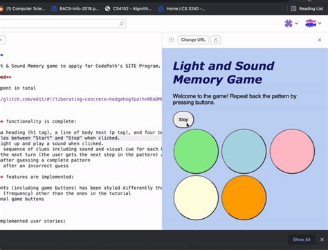 GitHub Abbey Memory Game