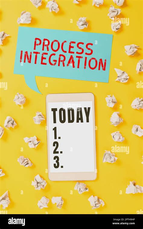 Inspiration Showing Sign Process Integration Business Concept Connectivity Of Systems Services