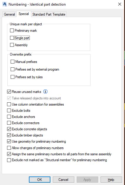Solved List Of Materials Does Not Show Part Marks Autodesk Community