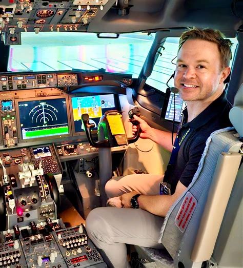 Congratulations To My Buddy Michael Wightman Who Crushed His 737 Type Ride With Allegiant Late