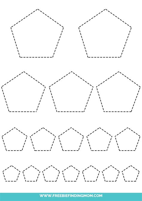 Free Printable Pentagon Shape