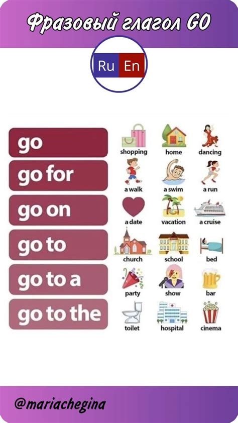 Фразовый глагол Go глагол гоу фразовые глаголы английский язык в 2024 г Изучать английский