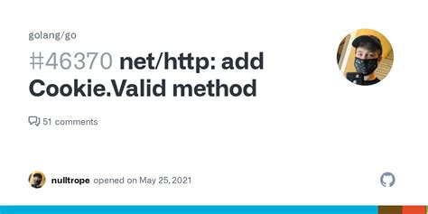 Net Add Cookie Valid Method Issue Golang Go Github