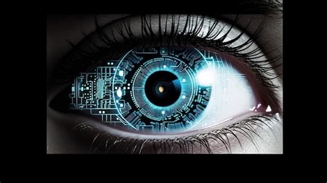 Premium Ai Image Person Identification Eye Digital Data