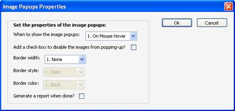 Custom Made Scripts For Adobe® Products Acrobat Create Popup Images