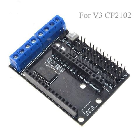 Development Kits And Boards Node Mcu Development Kit V3 Cp2102 Nodemcumotor Shield Wifi Esp8266