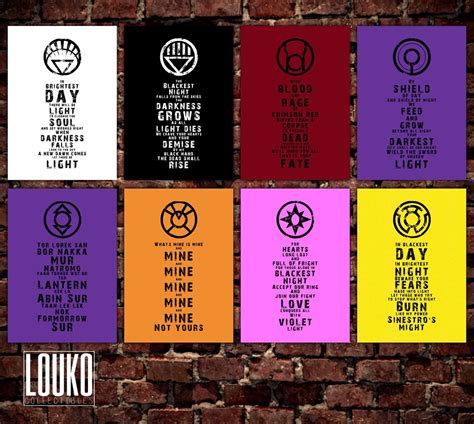 Violet Lantern Corps Oath