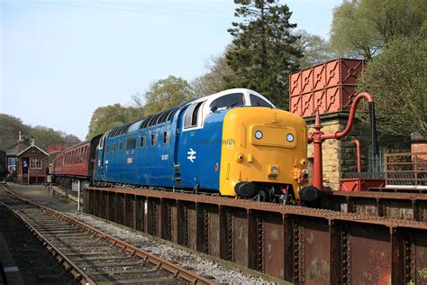 55007 Pinza Br Class 55 Deltic No55007 Pinza Waits Th Flickr