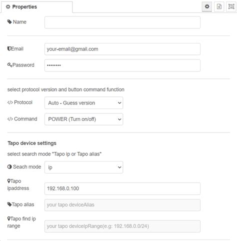 node red contrib tapo new api node node red