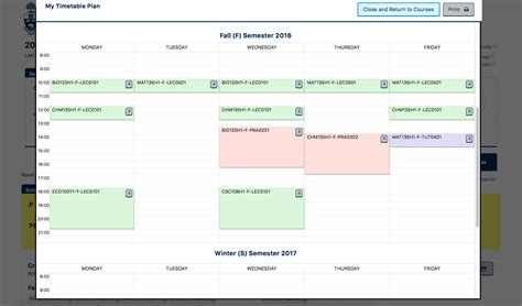 Faculty Of Arts And Science Introduces Timetable Maker The Varsity