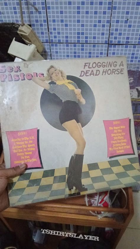 Sex Pistols Flogging A Dead Horse Tshirtslayer Tshirt And