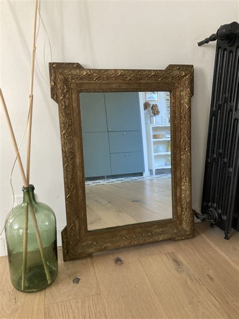 Comment Rénover Un Miroir Ancien Brin Doré