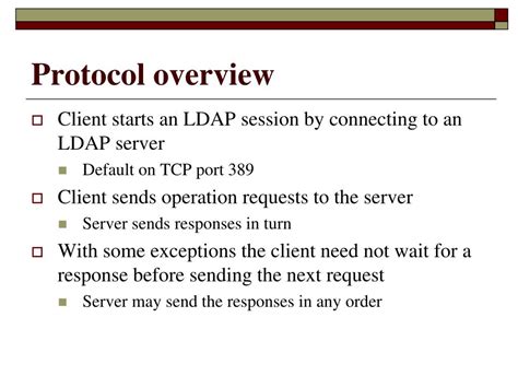 PPT LDAP PowerPoint Presentation Free Download ID 2112136