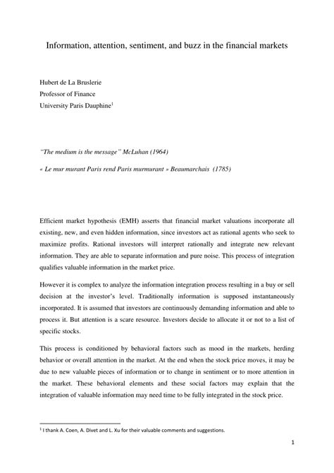 Pdf Information Asymmetry Contract Design And Process Of Negotiation The Stock Option