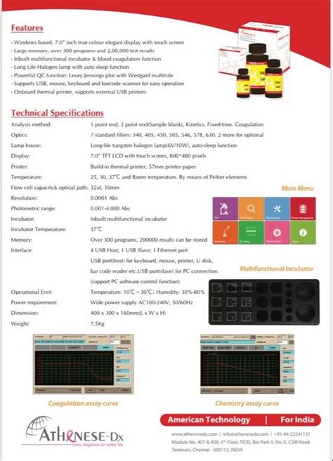 Semi Auto Biochemistry Analyzer At ₹ 78000 Piece Biochemistry