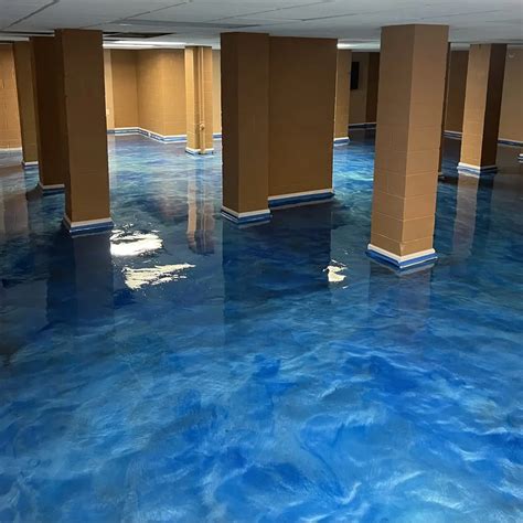 Epoxy Flooring Grouting And Metallic Tiles Genuine Product