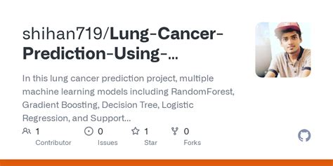 Github Shihan719 Lung Cancer Prediction Using Machine Learning In