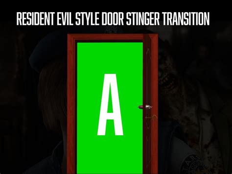 Resident Evil Door Style Stinger Twitch Transition Etsy