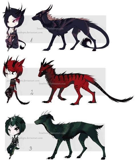 Auction Closed Human And Hybrid Form Adopt By PurrineeAdopts On DeviantArt
