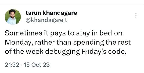 Tarun Khandagare On Linkedin Softwareengineer Mondaymorning