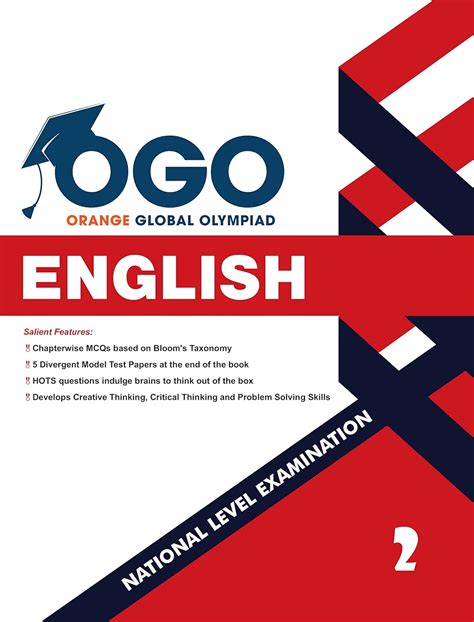 Buy Global Olympiad National Level Examination English For Class 2 Ogo English National Level