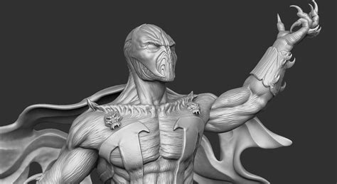 Spawn Full Height 3d Model By Naeem32