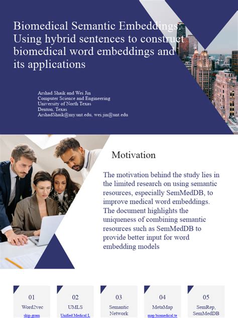 Biomedical Semantic Embeddings Using Hybrid Sentences To Construct