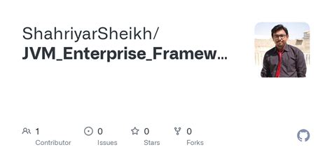 GitHub ShahriyarSheikh JVM Enterprise Framework