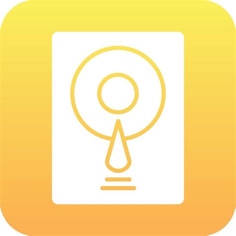 Hard Disk Vector Icon Vector Art At Vecteezy