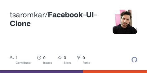 Github Tsaromkarfacebook Ui Clone