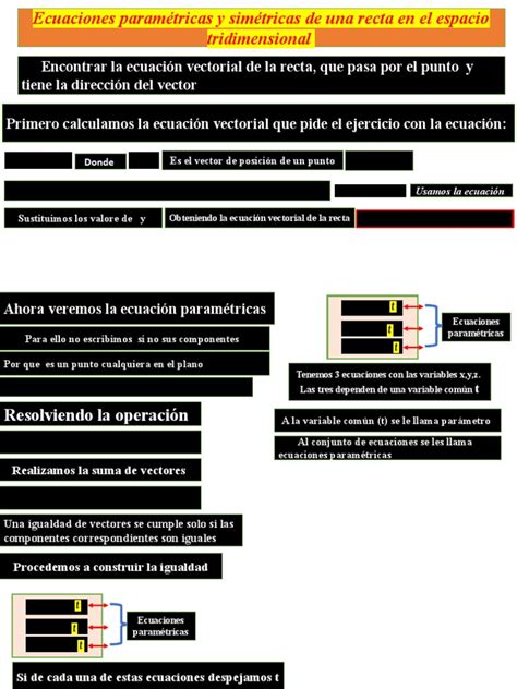 Ecuación Parametrica Y Simetrica 1 Pdf Vector Euclidiano Ecuaciones Ecuación Parametrica Y Simetrica 1 Pdf Vector Euclidiano Ecuaciones