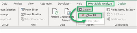 How To Delete A Pivot Table In Excel With And Without Data