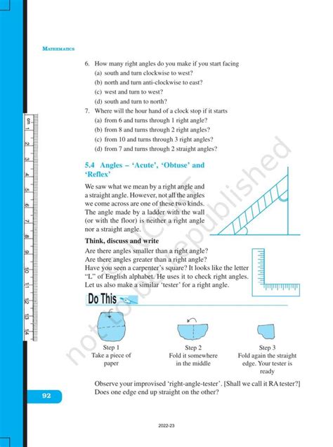 Ncert Book For Class 6 Maths Chapter 5 Understanding Elementary Shapes Indcareer Schools