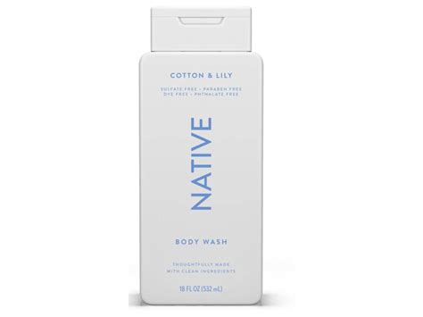 Native Body Wash Cotton And Lily 18 Oz 532 Ml Ingredients And Reviews