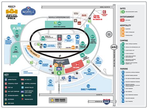Overnight Camping Borchetta Bourbon Music City Grand Prix