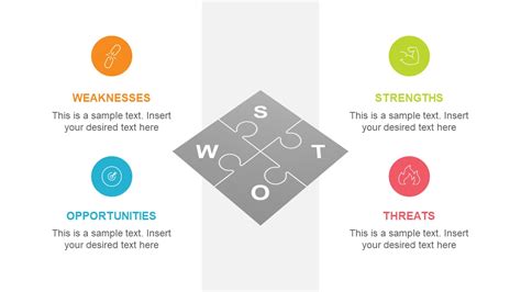 Swot Analysis Template Infographic Quadrants Powerpoint Slidemodel Images