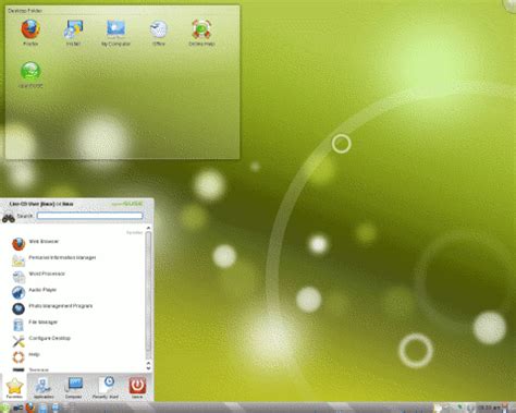 OpenSUSE Bit Operating System Linux Welcome To My World