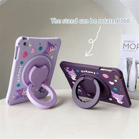 애플 아이패드용 만화 쿠로미 케이스 10 세대 케이스 어린이 태블릿 커버 아이패드 에어 1 2 3 4 109 프로 11 97 102 9 8 세대