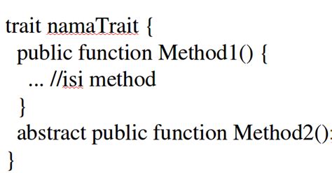 Tutorial Php Oop Part 15 Mengenal Metode Re Use Trait ~ Bagus Adi Saputro